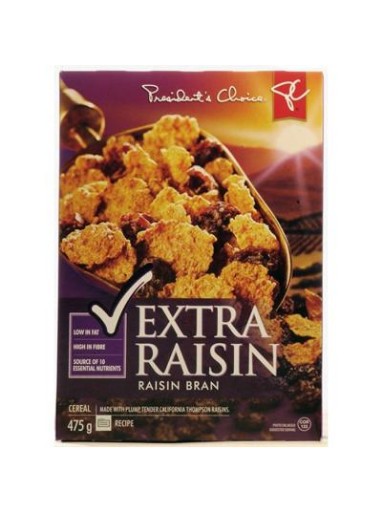 PC Extra Raisin, Raisin Bran Cereal | 6038369606